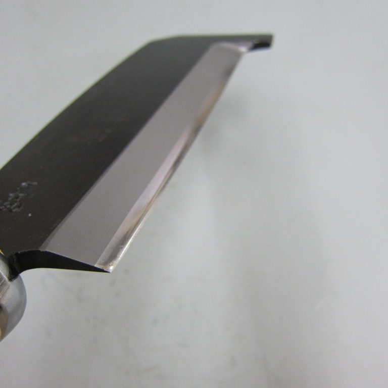 C-71 Clad steel Hatchet with wood case Hashi-tsuki style (Hunchy handle ...